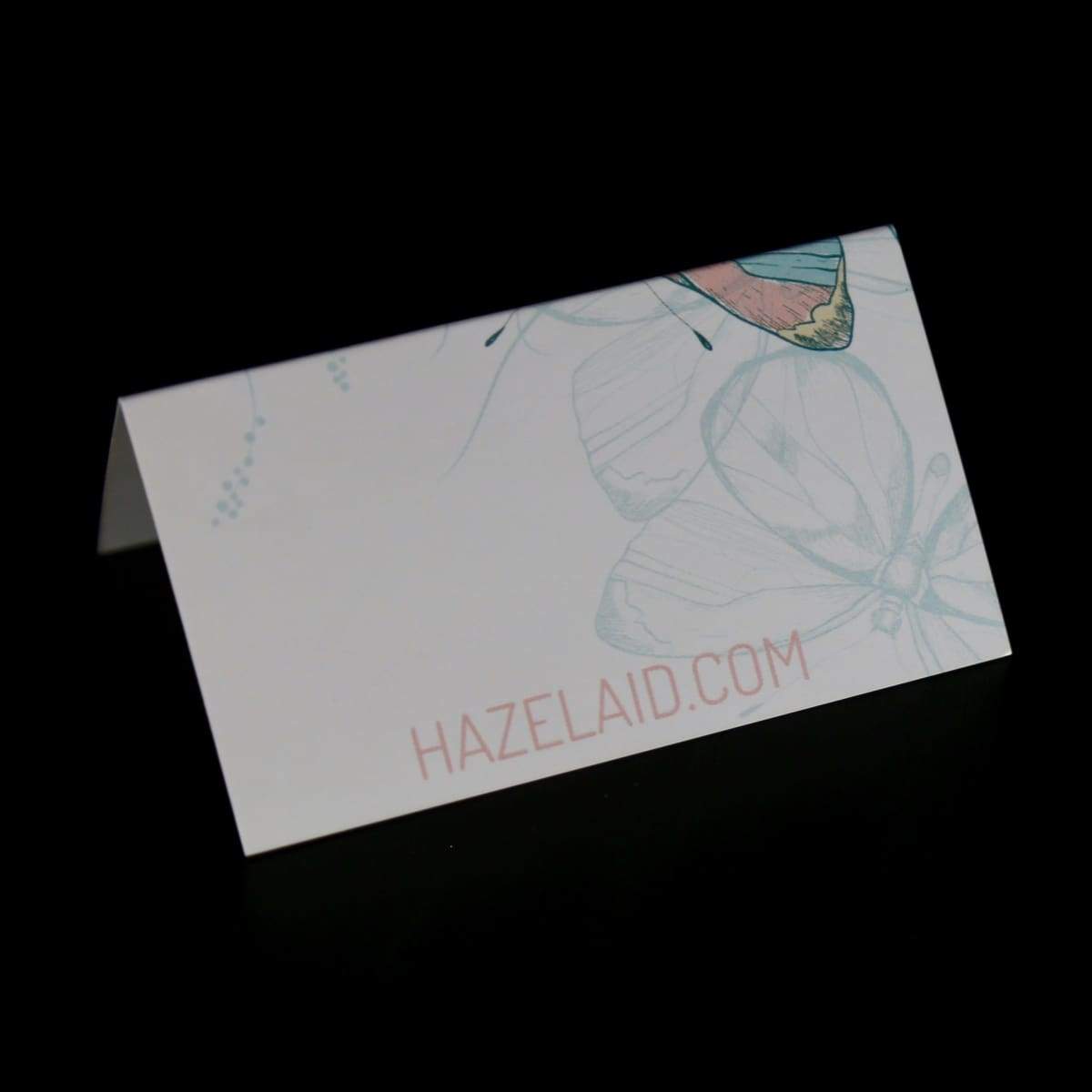 Hazelaid - Handwritten Card